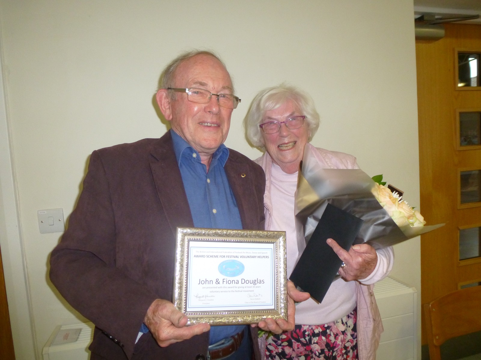 Dumfries and District Music Festival Association | John and Fiona 2016